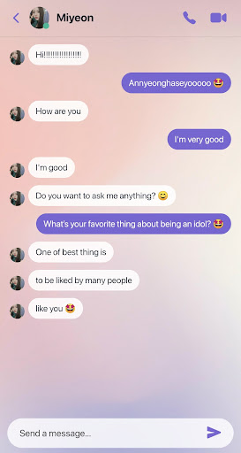 (G)I-DLE Fake Video Call, Chat - скачать последнюю версию 1.1.25 APK на Android бесплатно