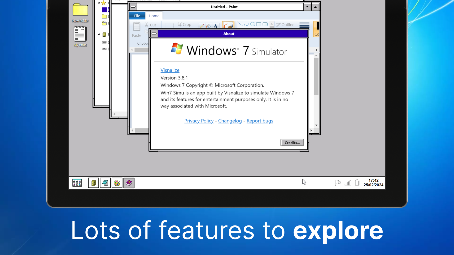 Win7 Simu - скачать последнюю версию 3.18.0 APK на Android бесплатно