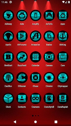Oreo Cyan Icon Pack - скачать последнюю версию 6.5 APK на Android бесплатно