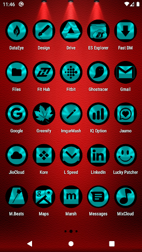 Oreo Cyan Icon Pack - скачать последнюю версию 6.5 APK на Android бесплатно