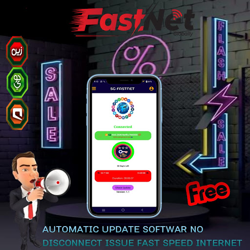 5G FASTNET - скачать последнюю версию 1.0 APK на Android бесплатно