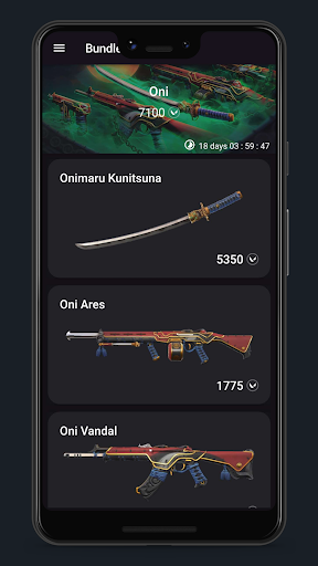 ValStore - Shop for Valorant - скачать последнюю версию 1.0.6 APK на Android бесплатно
