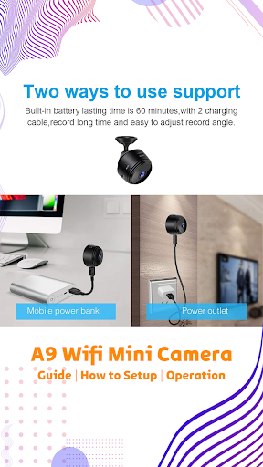 A9 Wifi Mini Camera App Guide - скачать последнюю версию 1.1.1 APK на Android бесплатно
