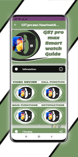 GS7 pro max Smartwatch Guide - скачать последнюю версию 1 APK на Android бесплатно