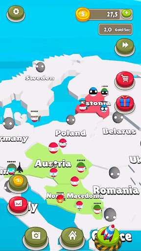 Country Balls: Idle War 3D - скачать последнюю версию 1.1.5 APK на Android бесплатно