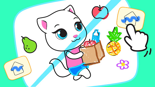 Talking Tom & Friends Coloring на Android скачать бесплатно последнюю ...