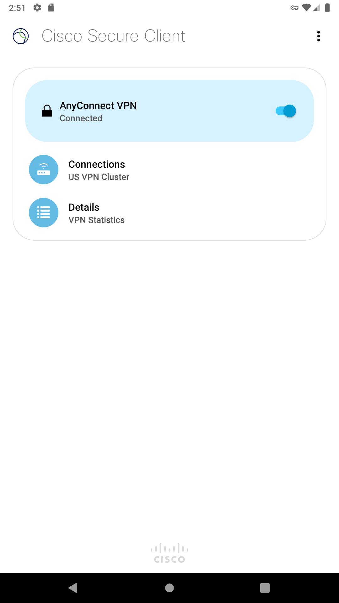 Cisco Secure Client-AnyConnect - скачать последнюю версию 5.1.9.115 APK на Android бесплатно