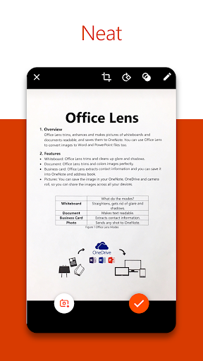 Microsoft Lens - PDF Scanner - скачать последнюю версию 16.0.18526 ...